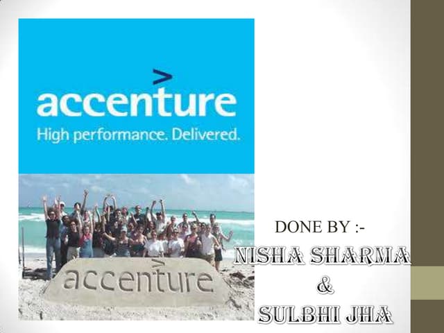 Accenture organisational structure | PPTX | Management Consulting ...