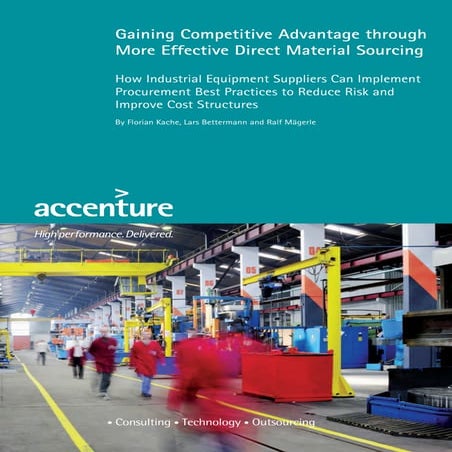 Accenture gaining-competitive-advantage-through-more-effective-direct-material-sourcing | PDF