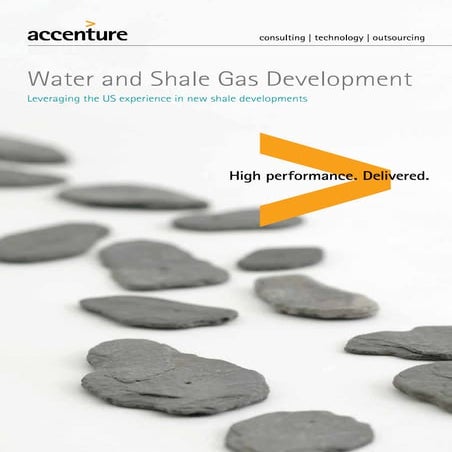 Water and Shale Gas Development - Leveraging the US experience in new ...