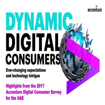 Accenture Digital Consumer Survey for the UAE (Infographic) | PPT