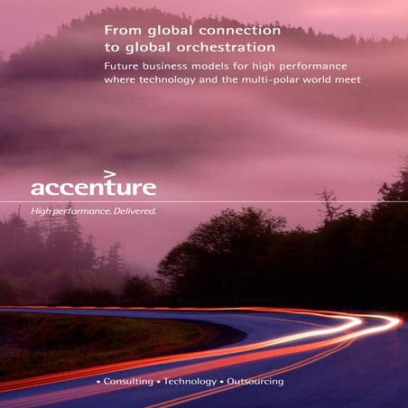 Accenture From Global Connection To Global Orchestration | PDF