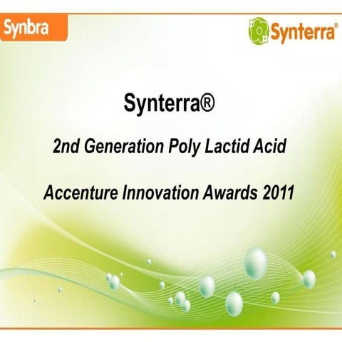 Accenture innovation awards 2011 - Consumer Products & Agri -concept ...