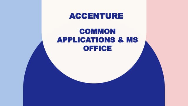 MS Office MCQ (Microsoft office Questions) | PDF