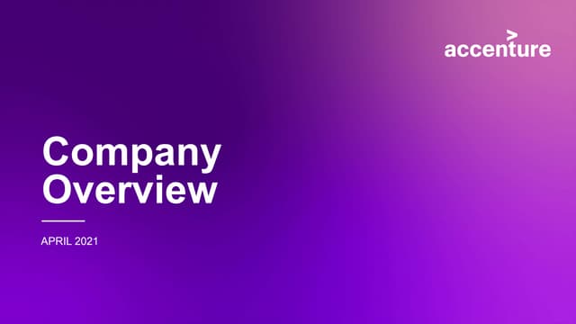 Accenture organisational structure | PPTX | Management Consulting ...