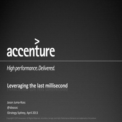 Accenture presentation sydney | PPTX