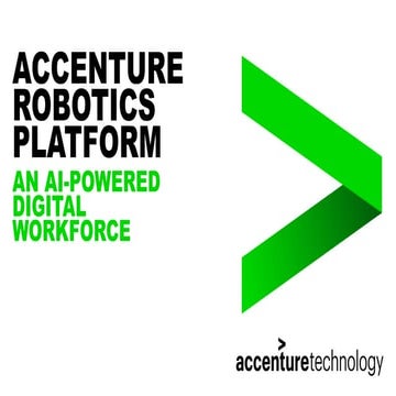 Accenture Robotics Platform | PPTX