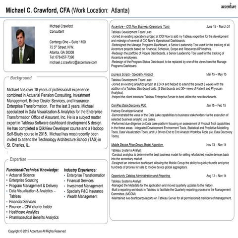 Accenture team profile | PPT