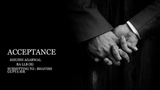 What is acceptance? According to the Ind | PPT