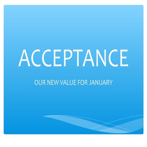 Acceptance | PPT