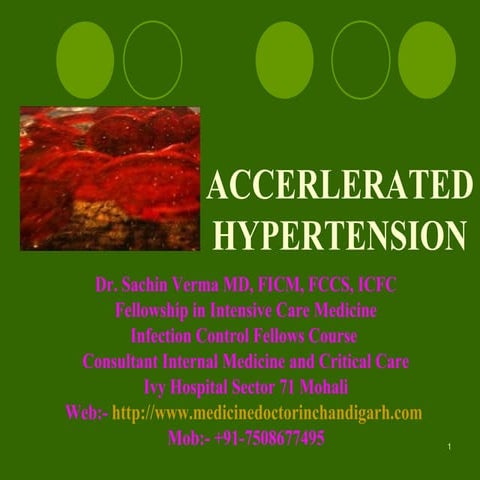 Accerlerated hypertension | PPT