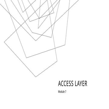 Comprehensive Guide to Network Access Layer and IP Subnetting | PPTX