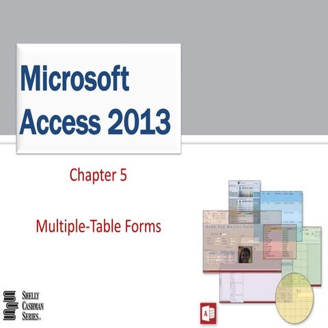 Access2013 ch05 | PPT