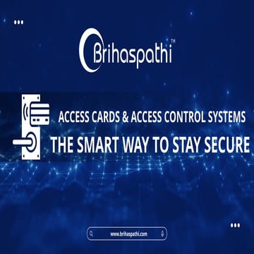Access Cards and Access Control Systems | PPTX