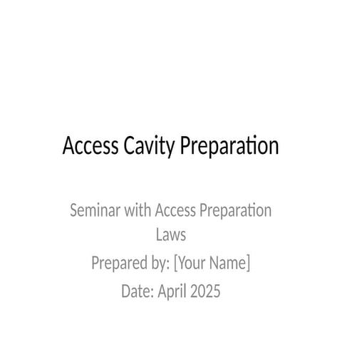 Laws of Access Opening .pptx
