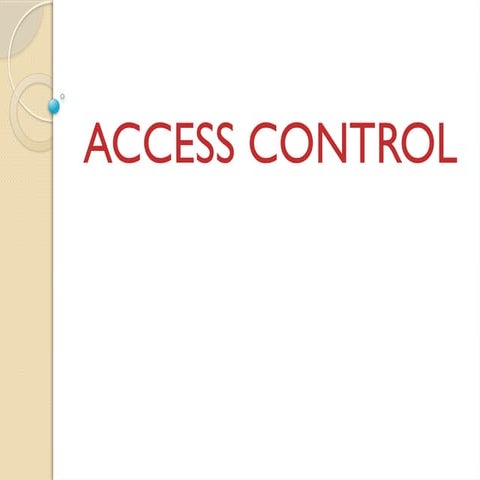Access Control in internet and computer science.pptx