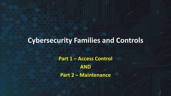 Access Management | PPT