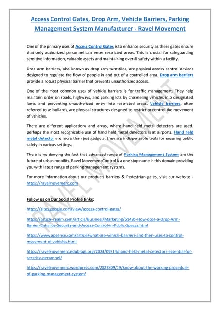 Ravel Movement, Business at Chennai, tamil nadu