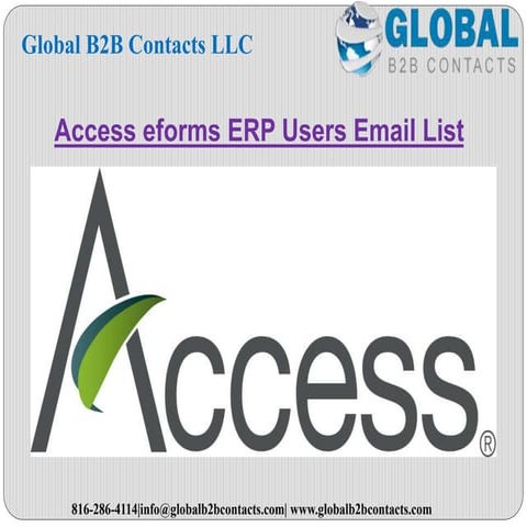 Absolute erp technology users list | PPTX