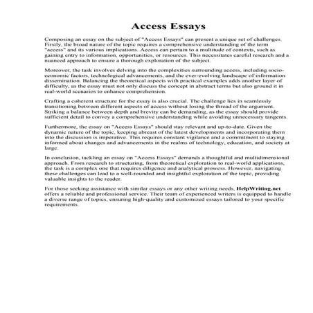 Access Essays.pdf