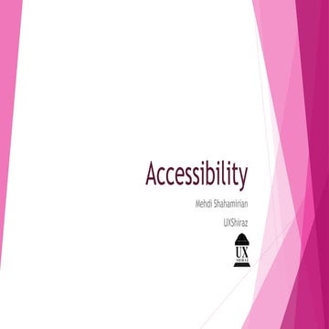 Accessibility | PPT