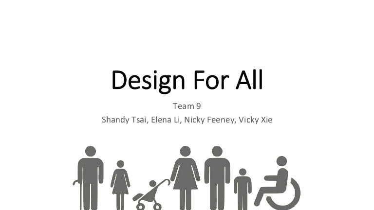 Accessibility Design: Design for All