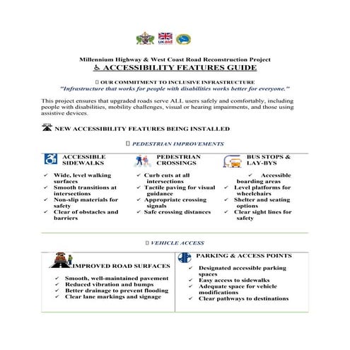 ACCESSIBILITY FEATURES GUIDE - MHCWRRP Saint Lucia | DOCX