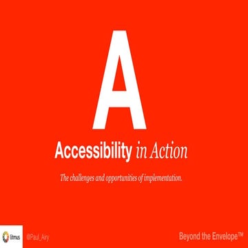 Accessibility in Action: The Challenges and Opportunities of ...