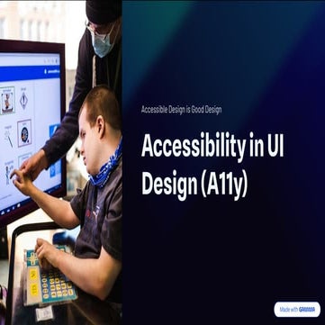 Accessible-Design-is-Good-Design (POUR Principle) | PDF