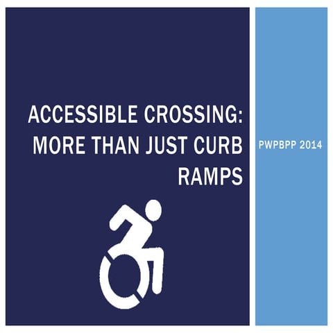 ADA PED RAMPS PRESENTATION | PPT