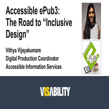 Accessible ePub3 Features | PPT