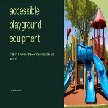 accessible playground equipment | Allplay Doesitall | ppt | PPT