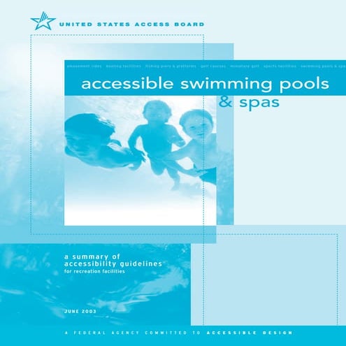 Accessible Pools & Spas | PDF