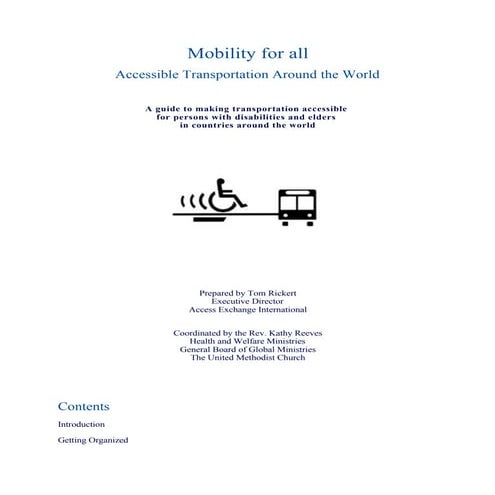 Accessible Public Transportation Handbook | PDF