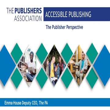 Accessible Publishing | PPTX | Desktop Publishing | Computer Software and Applications