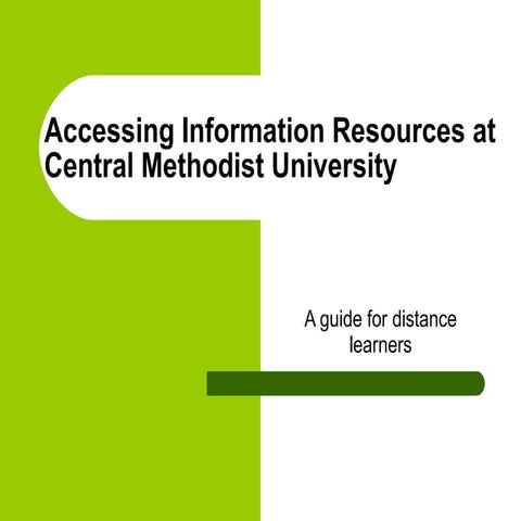 Accessing Information | PPT