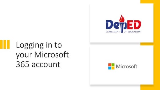 Steps in Activating Your DepEd Microsoft Office Account.pptx ...