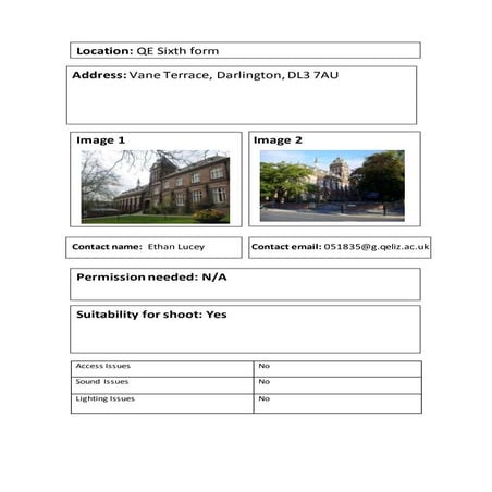 Access issues | DOCX