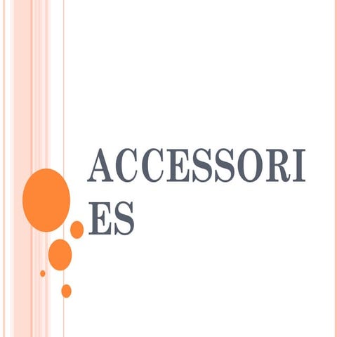 Accessories | PPT