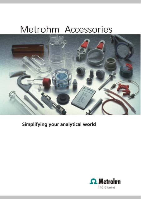 Tiamo software from Metrohm | PDF | Computing | Technology & Computing