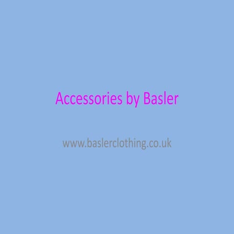 Accessories by Basler | PPTX