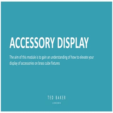Accessories Module | PPT