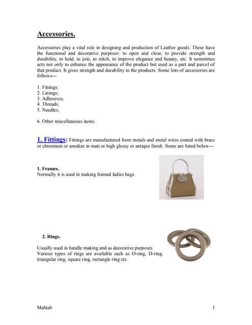 Lesson 2 tools materials and equipment in fashion accessories | PPTX