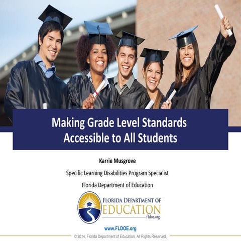 Access to Grade Level Standards | PPT