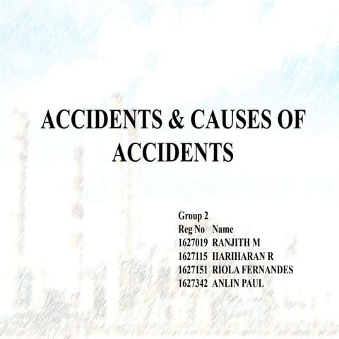 Accidents | PPT