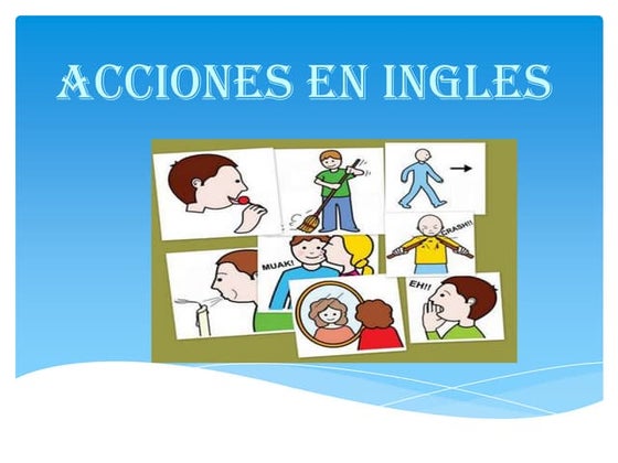 Acciones en inglés 1 | DOCX