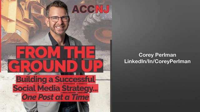 ACCNJ Authentically Social | PPT ACCNJ Authentically Social | PPT