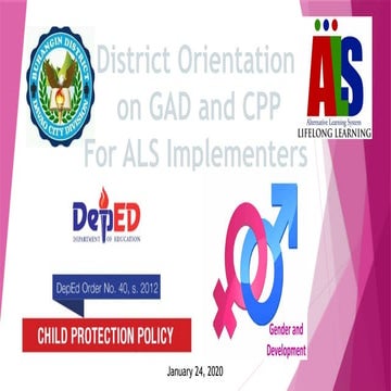 Accomplishment Report- ALS GAD ORIENTATION.pptx