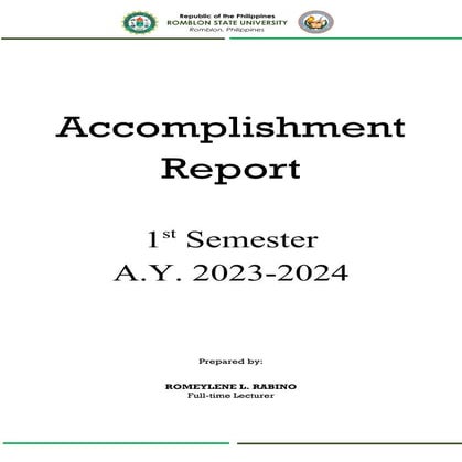 Accomplishment Report- First Semester.docx