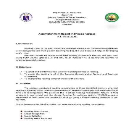 accomplishment report on Brigada Pagbasa.docx