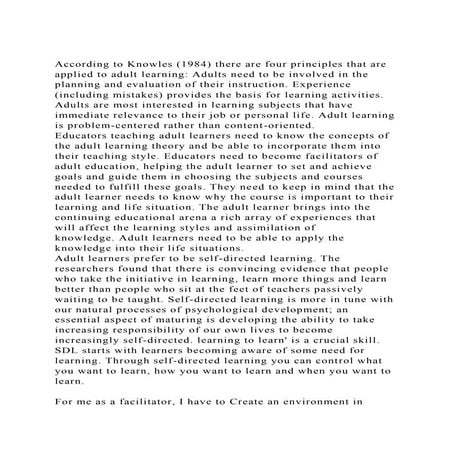 Self directed learning (SDL) | PPTX